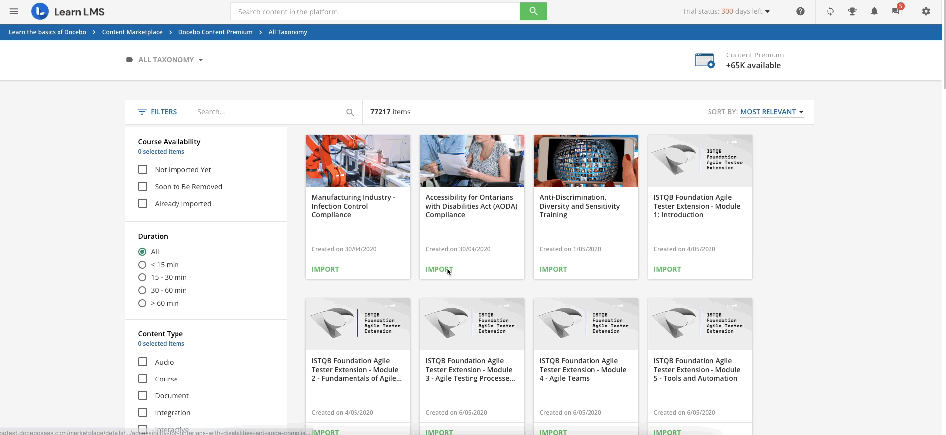 Managing Docebo Content Classic – Docebo Help & Support
