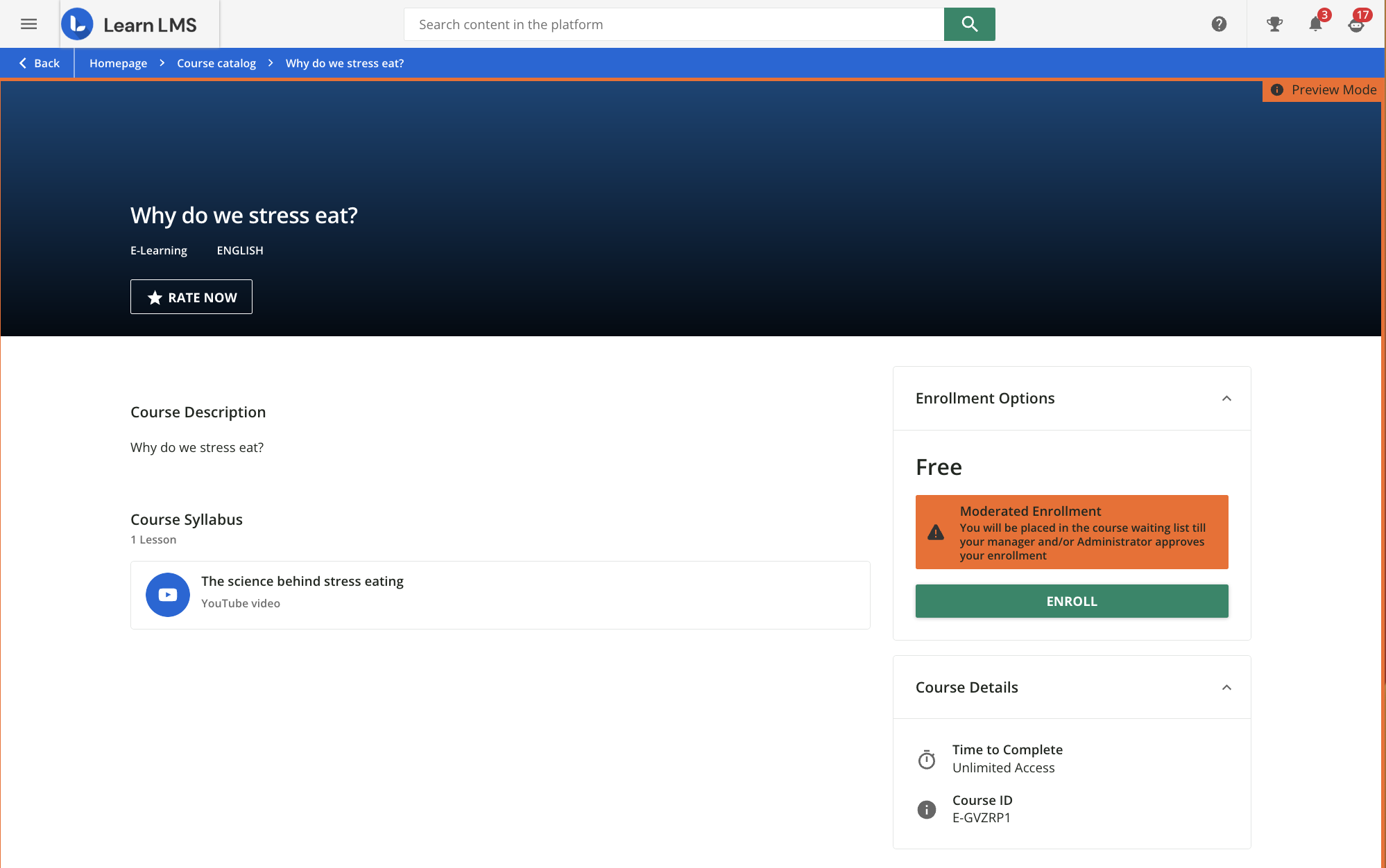 Self-enrolling in courses and learning plans from catalogs – Docebo ...