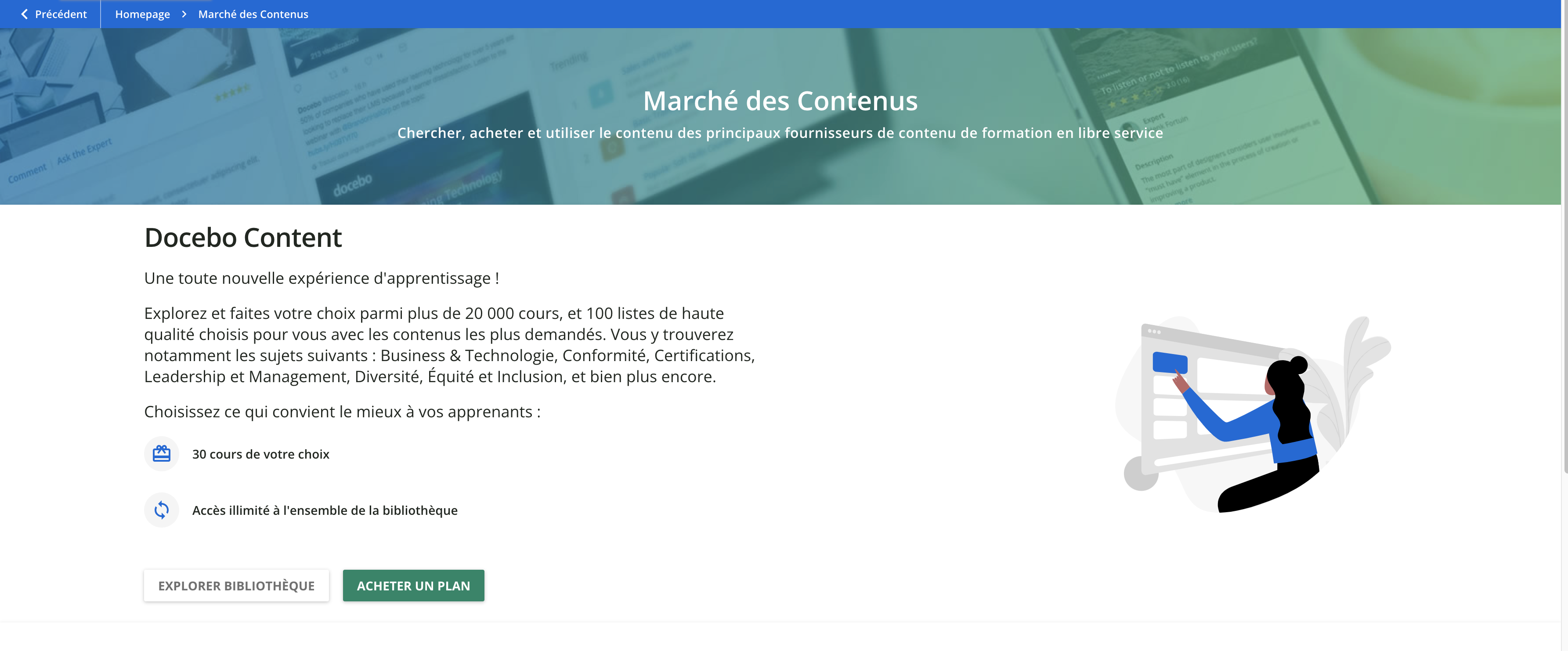 Gérer Docebo Content – Docebo Help & Support