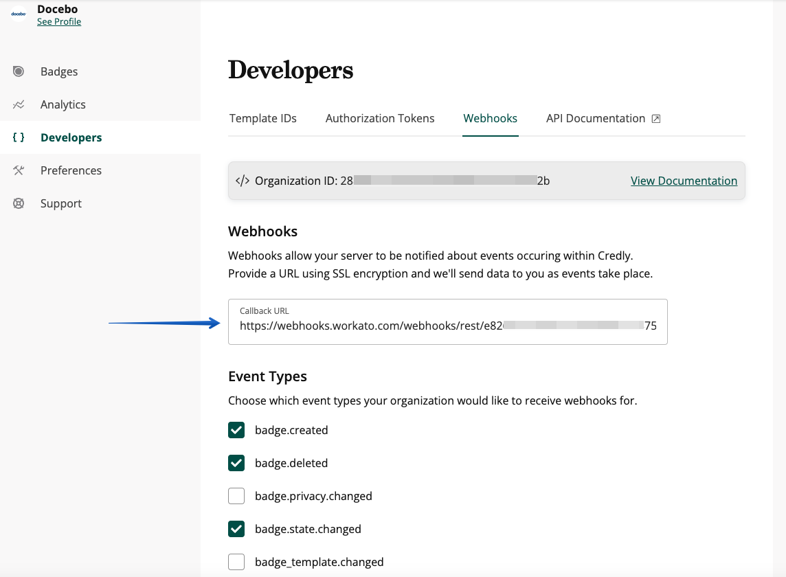 Docebo Connect for Credly – Docebo Help & Support