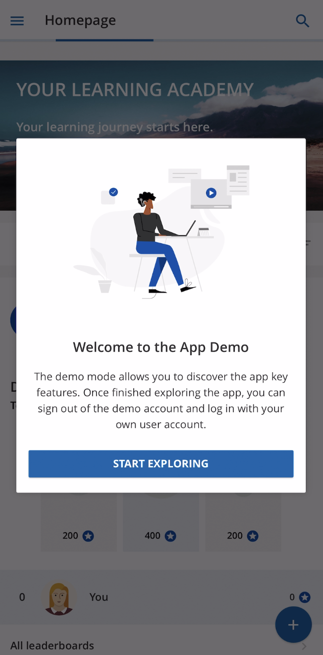 Features for the branded mobile app – Docebo Help & Support