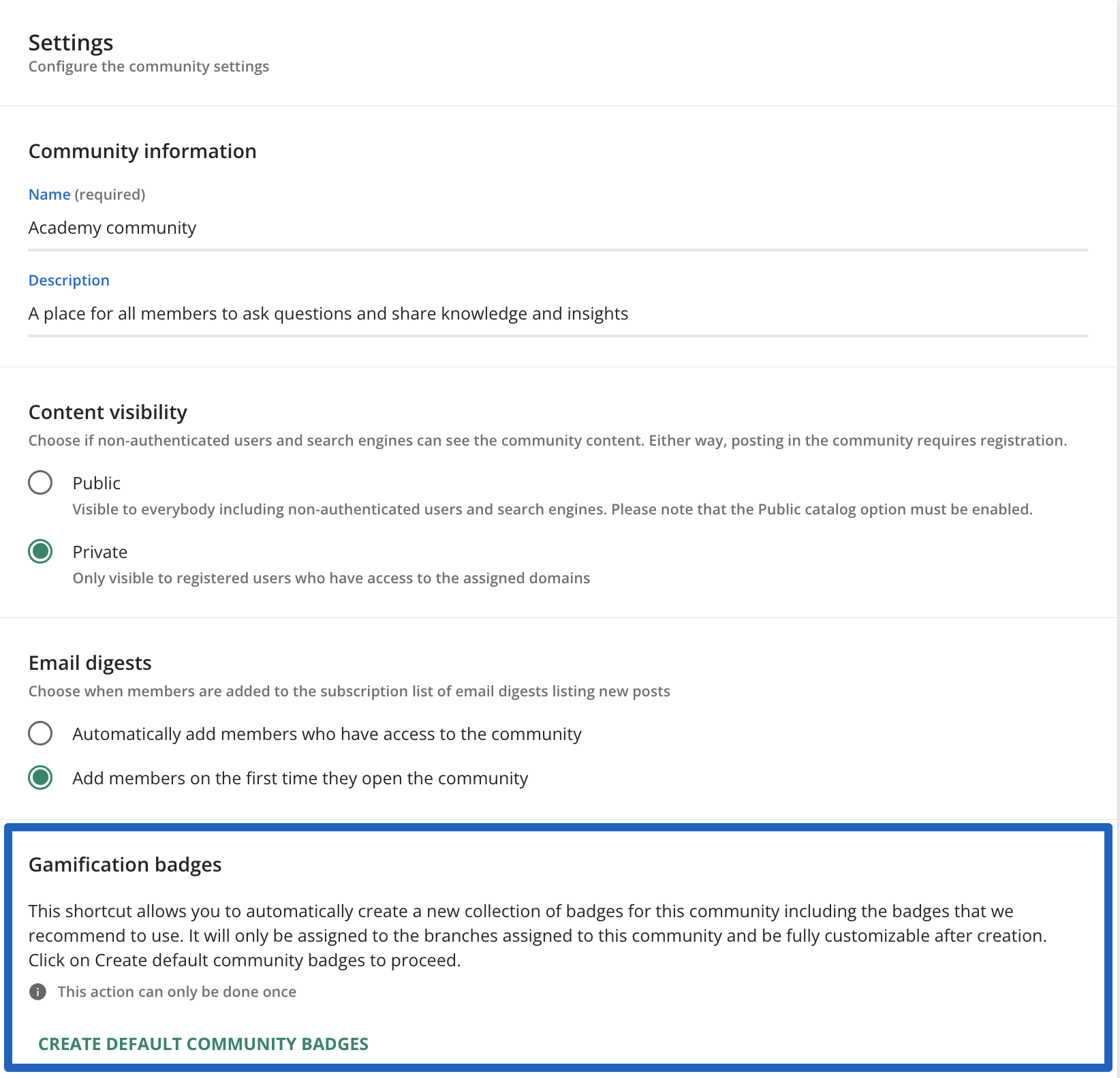 Using gamification in your community – Docebo Help & Support