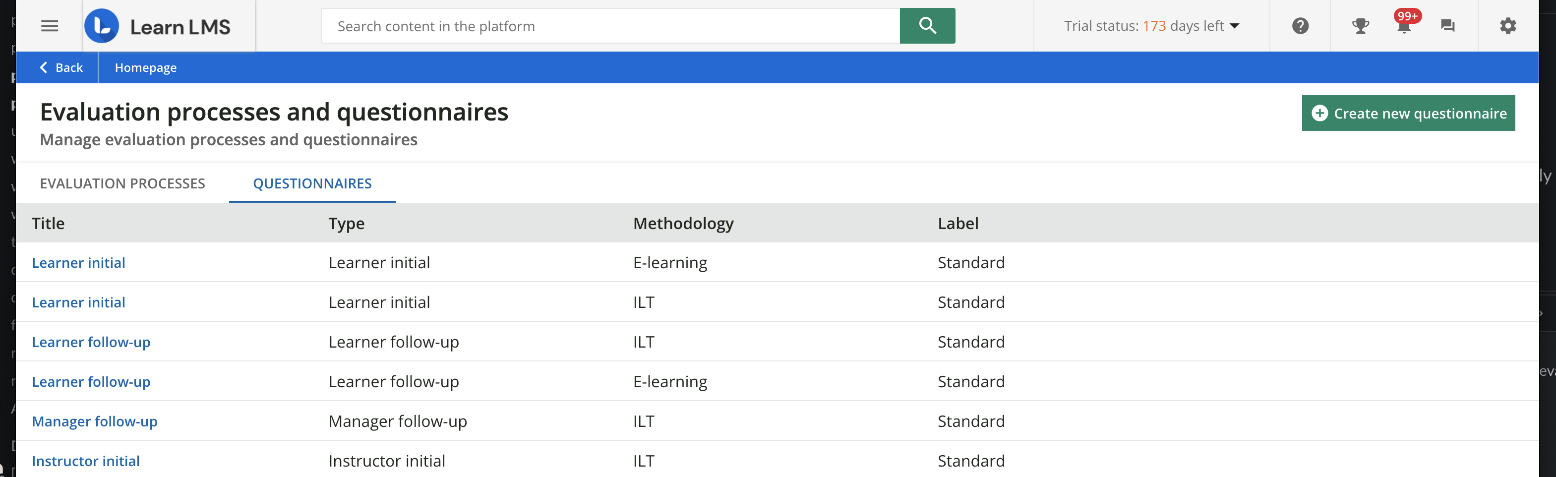 Question categories – Docebo Help & Support
